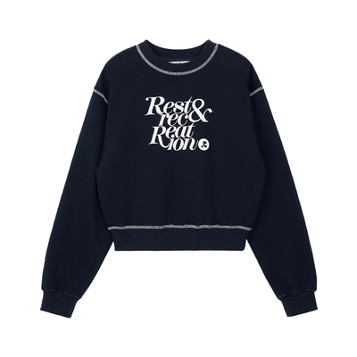 RR官方秋冬撞色字母套头卫衣