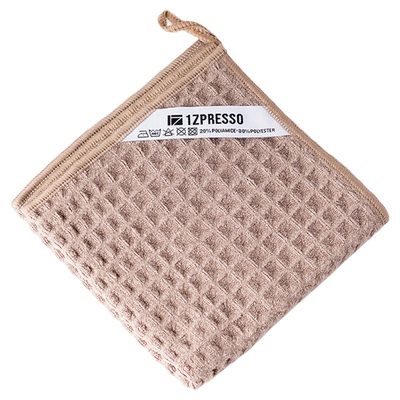 1Zpresso吧台清洁吸水毛巾咖啡机家用玻璃抹布厨房吸水华夫格清洁