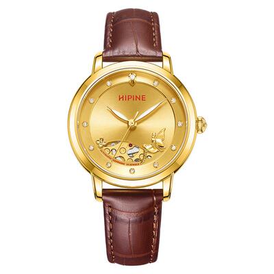 HIPINE西普尼金表镂空自动机械表