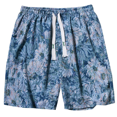 薄款速干可下水沙滩裤休闲短裤男