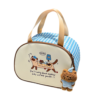 饭盒手提袋子长效保温袋便当包加厚上班族大容量手提餐包早餐饭袋