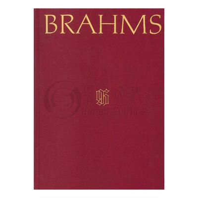 勃拉姆斯作品目录精装硬壳