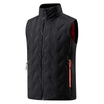 轻薄羽绒棉马甲户外运动训练秋冬