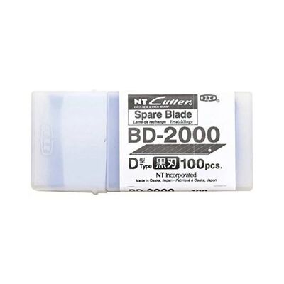 锐利黑刃30度角美工刀片NTCUTTER