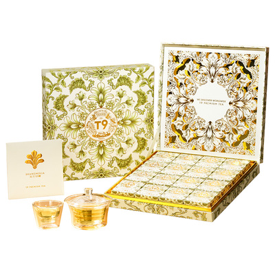 T9玉兰甘露单芽绿茶礼盒兰香鲜爽白玉兰礼物特级茉莉花茶叶48g装