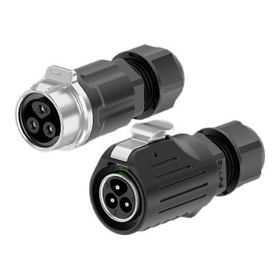 对接对插式防水连接器EW-LP16半金属2-9芯电源防水航空插头插座