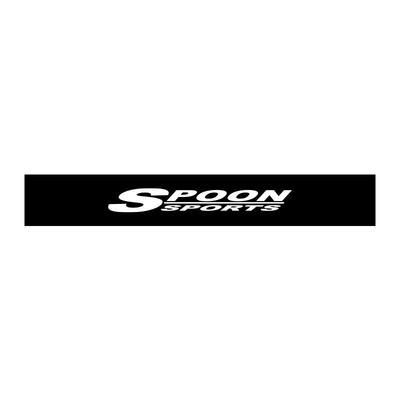 适用于本田飞度思域雅阁SPOON前挡风玻璃改装车贴纸前档压头贴纸