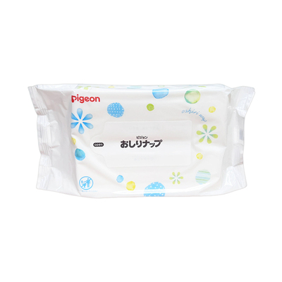 袋装77湿巾贝亲新生儿清洁护肤本