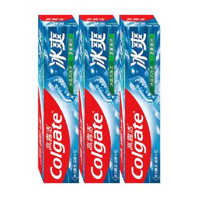 高露洁冰爽薄荷牙膏强劲持久