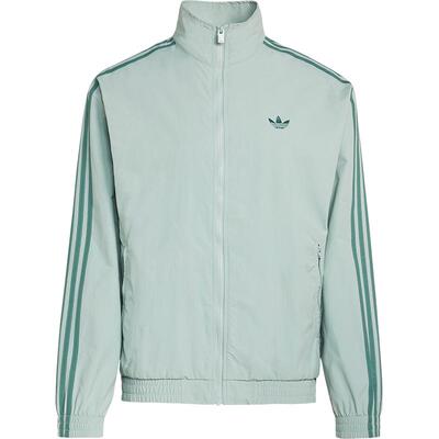 阿迪达斯男士立领日常针织外套