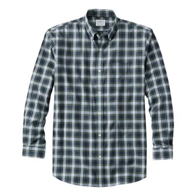 L.L.Bean宾恩男士衬衫长袖格子衫衬衣抗皱吸汗透气商务休闲正装