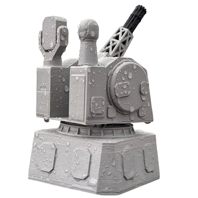 1130车载近防炮军事摆件太阳能自转版无需充电防雨车顶车尾中控台