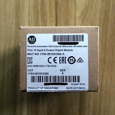 议价1794-IB10XOB6  AB罗克韦尔PLC  顺丰包邮  质保一年