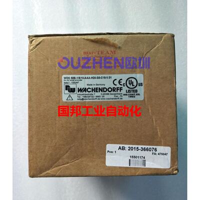 议价WACHENDORFF编码器WDG 58B-1/5/10-AAA-H24-S8-C18-V.01全新
