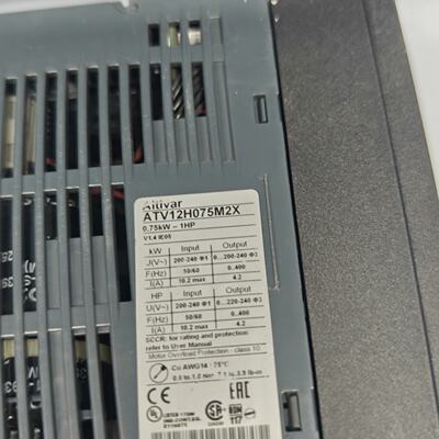 议价施耐德ATV12H075M2X变频器，0.75kW/1HP，