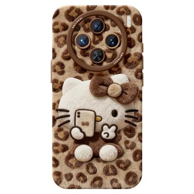 适用vivox300手机壳ultra女款x200s保护套x80pro硅胶x70全包防摔x60高级90新款x200毛绒vivo超火KT猫pro+软外