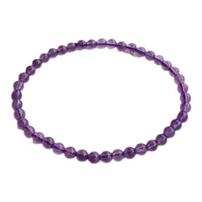 天然紫水晶手链小珠手链多串可搭