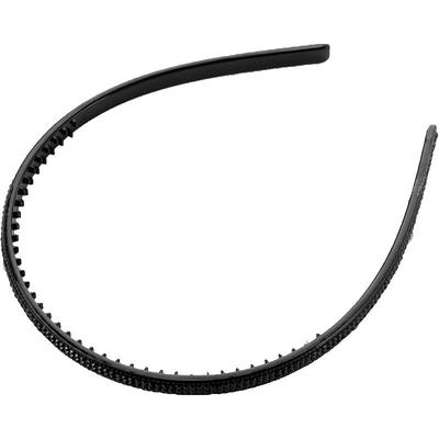 sanfu三福新款时尚黑色琉璃发箍简约宽边细边洗脸头箍发饰756619