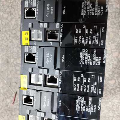议价三菱PLC CPU模块R08ENCPU，成色如图，实物拍摄，