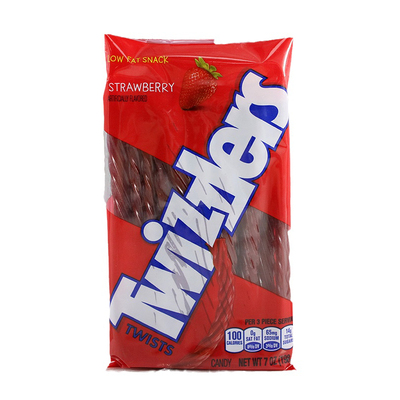 美国草莓味扭扭糖Twizzlers