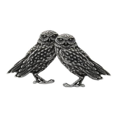 复古猫头鹰设计艺术金属锡