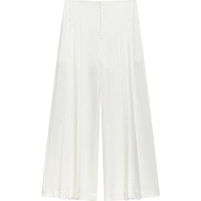 播 bo 商场同款阔腿休闲裤女2024春新款轻熟长裤BDR1KD2141