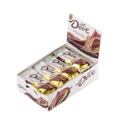 下拉百亿补贴|德芙巧克力盒装排块224g巧克力纯可可脂什锦口味4盒