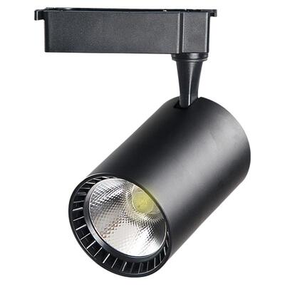led聚光展厅明装背景墙导轨灯
