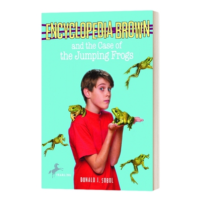 百科全书小布朗 英文原版 Encyclopedia Brown and the Case of Jumping Frogs 跳蛙的案例 英文版 进口英语原版书籍