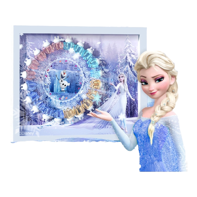 艾莎公主乳牙收纳盒女孩