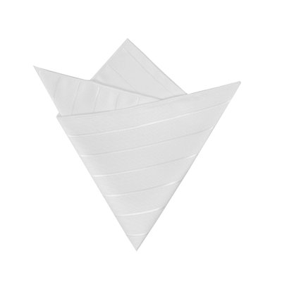 光的喜悦商务白色方巾西服手帕