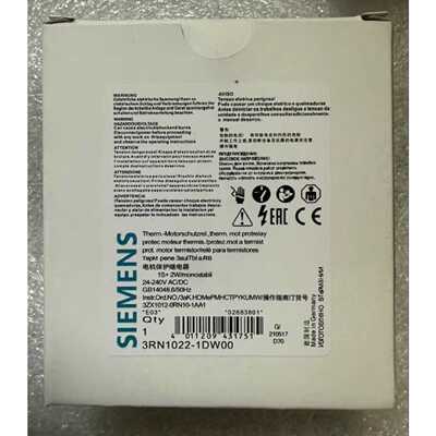 询价3R022100电机保护继电器议价