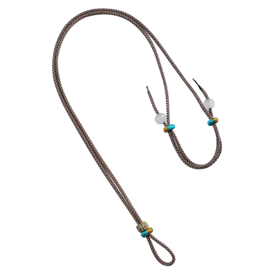 唐卡横穿平安扣项链绳