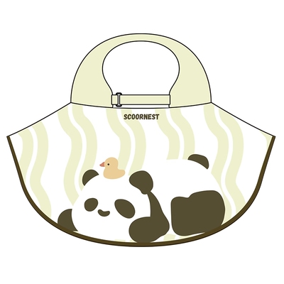 科巢A类黑胶防晒帽多功能夏透气