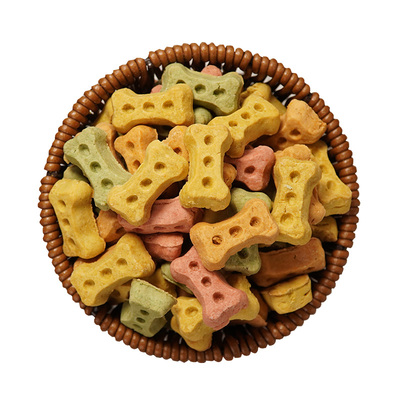 凯恩宠物零食肉汁牛骨饼干500g