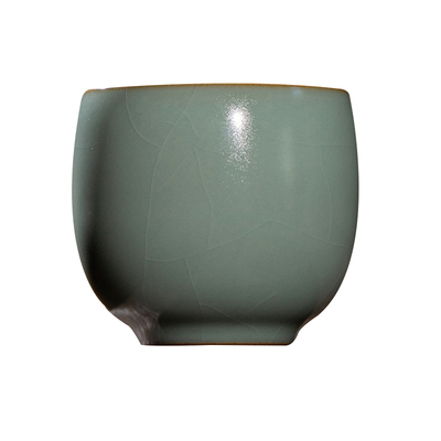 问鼎汝窑开片茶杯套组中式主人杯