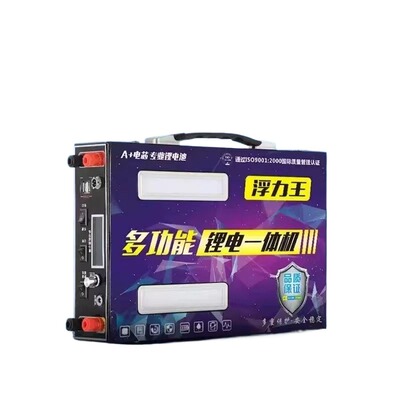 新24V锂电池一体机全套48V大功率背着逆变机头电瓶一体机便携一套
