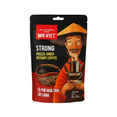 茅蒲越南冻干速溶黑咖啡粉无添加