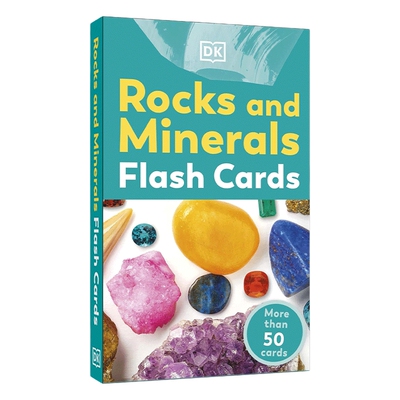 岩石和矿物 英文原版 Rocks and Minerals Flashcards 闪卡 英文版 进口英语原版书籍