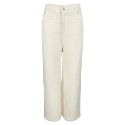 衣莎美诺秋冬加绒通勤直筒休闲裤