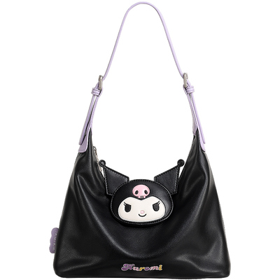 【新年礼物】TOUTOUkuromi库洛米酷洛米紫色单肩腋下包包女孩生日