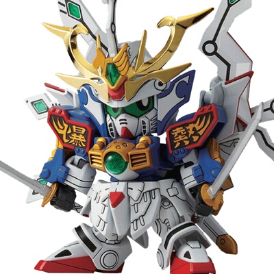 万代高达模型SD Q版 BB战士377 Gundam 武者号斗丸 顽太无 敢达