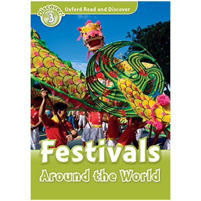 牛津英语分级读物 阅读与发现 L3 英文原版进口儿童读物 Festivals Around the World 纯全英文版正版原著进口原版英语书籍