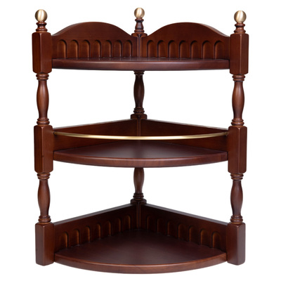 化妆品收纳盒桌面转角香水置物架