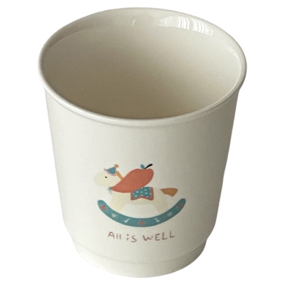 奶白小马杯，马年“苹”安~