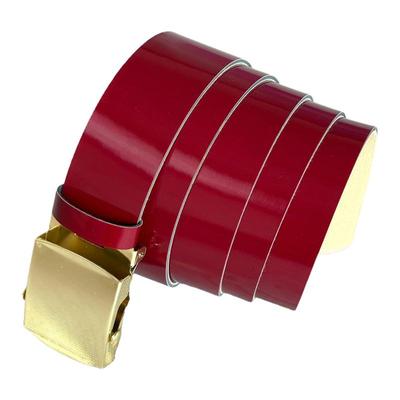 军装红色滚珠腰带军训武装带