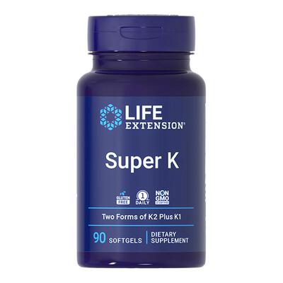 沿寿LIFE维生素K2K1钙片MK4+7+VC