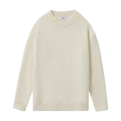 回力圆领毛衣男款冬季针织打底衫