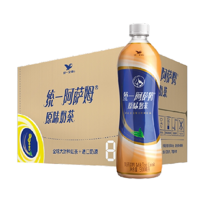 统一阿萨姆顺滑奶茶大叶红茶