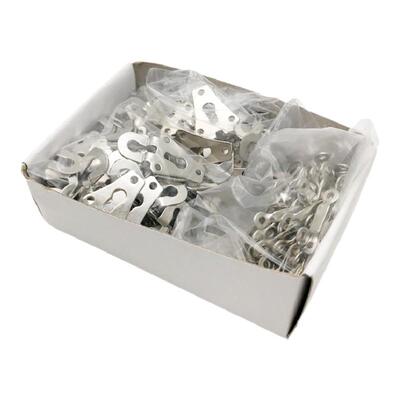 隐形女裤子对扣收腰不锈钢裤钩